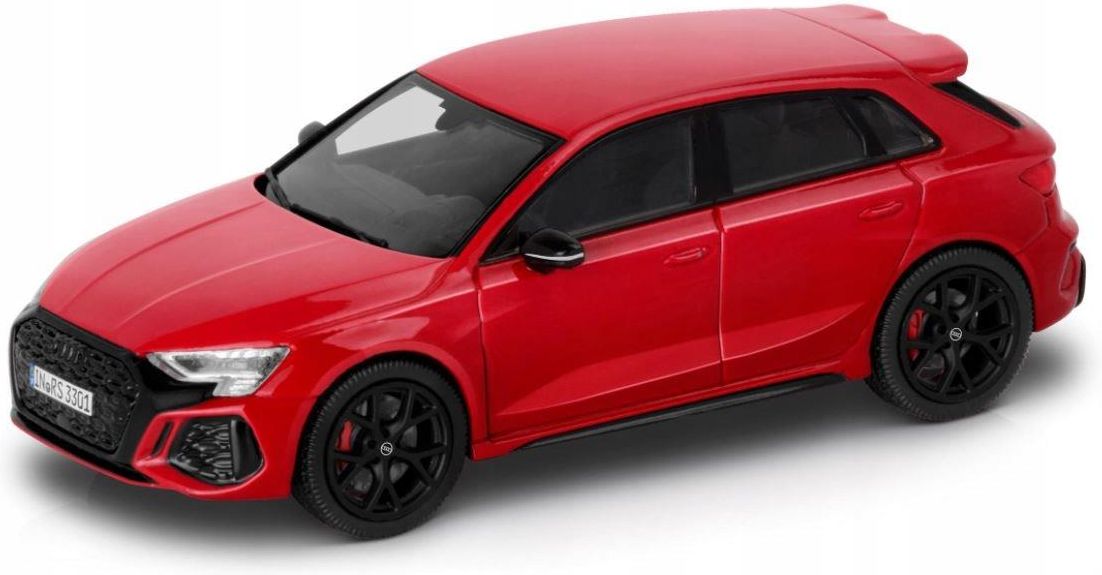 Model Modelik Audi RS3 8Y Sportback 1:43 Aso Red - Ceny i opinie - Ceneo.pl