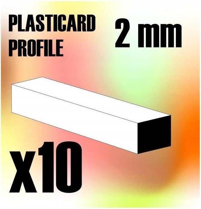 Abs Plasticard profile Rod 2mm 10 szt. - Ceny i opinie - Ceneo.pl