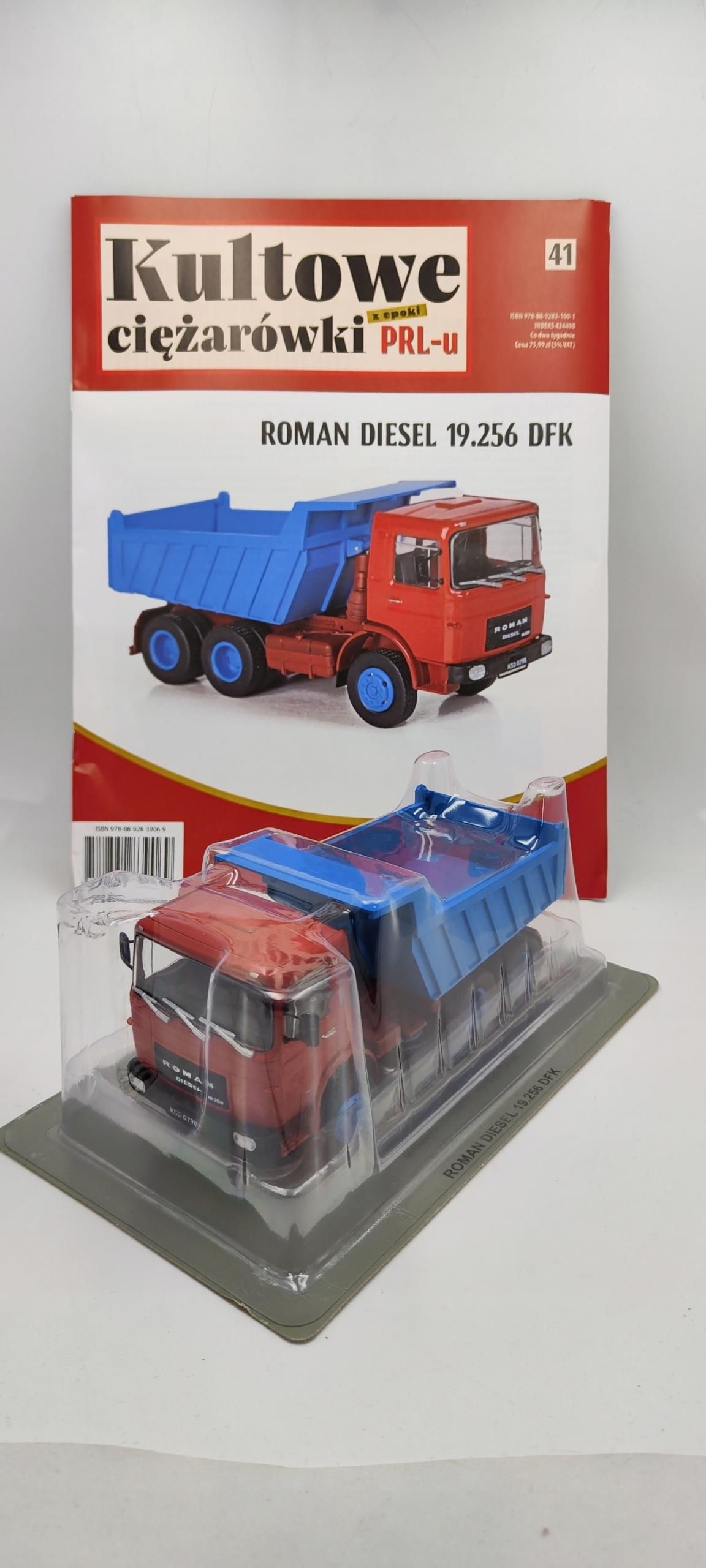 Roman Diesel 19.256 Kultowe ciężarówki Prl 1:43 - Ceny i opinie - Ceneo.pl