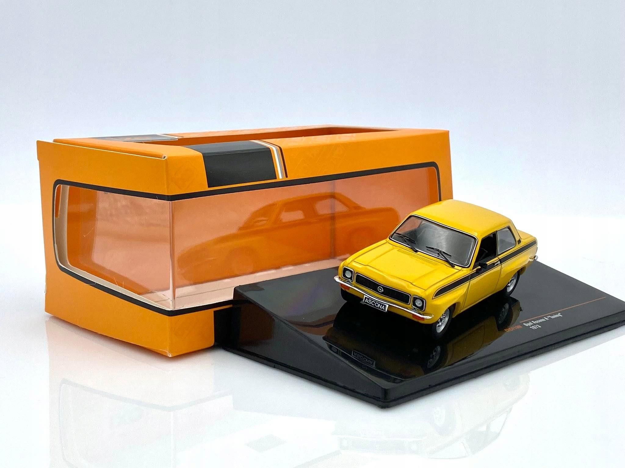 Opel Ascona A Tuning Dark Yellow/Black Ixo 1:43 - Ceny i opinie - Ceneo.pl