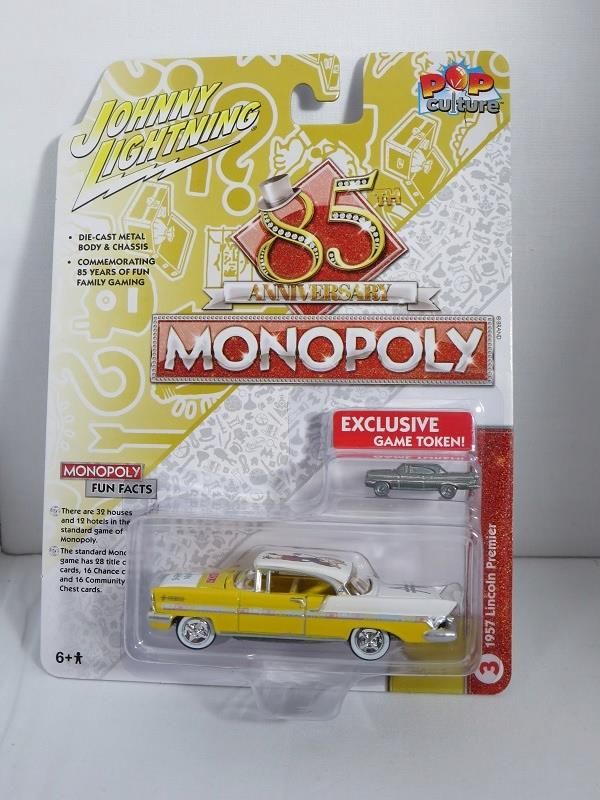 Johnny Lightning 1:64 Monopoly Lincoln Premiere - Ceny i opinie - Ceneo.pl