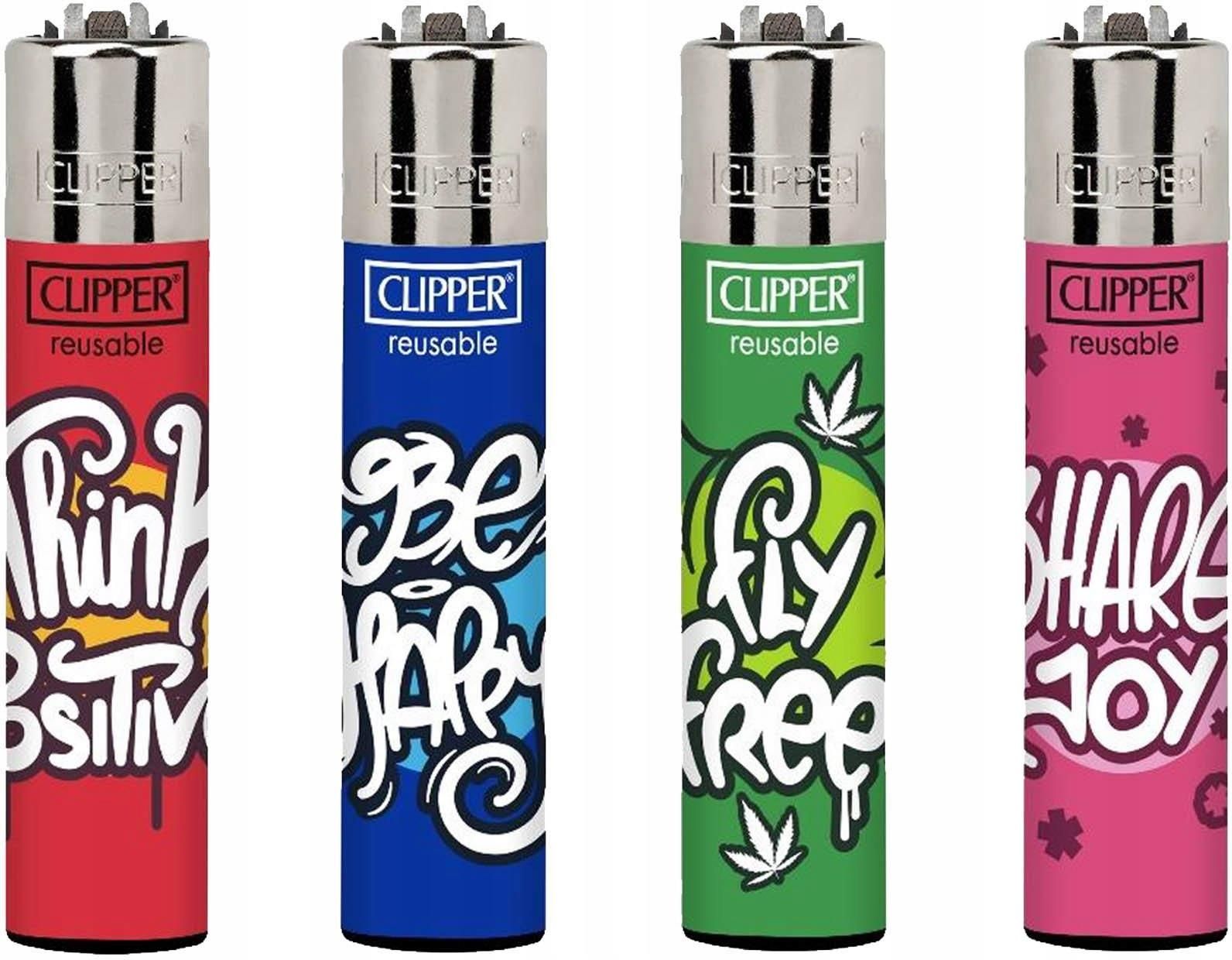 Zapalniczka Krzesiwo Clipper Happy Sentences - Ceny i opinie - Ceneo.pl