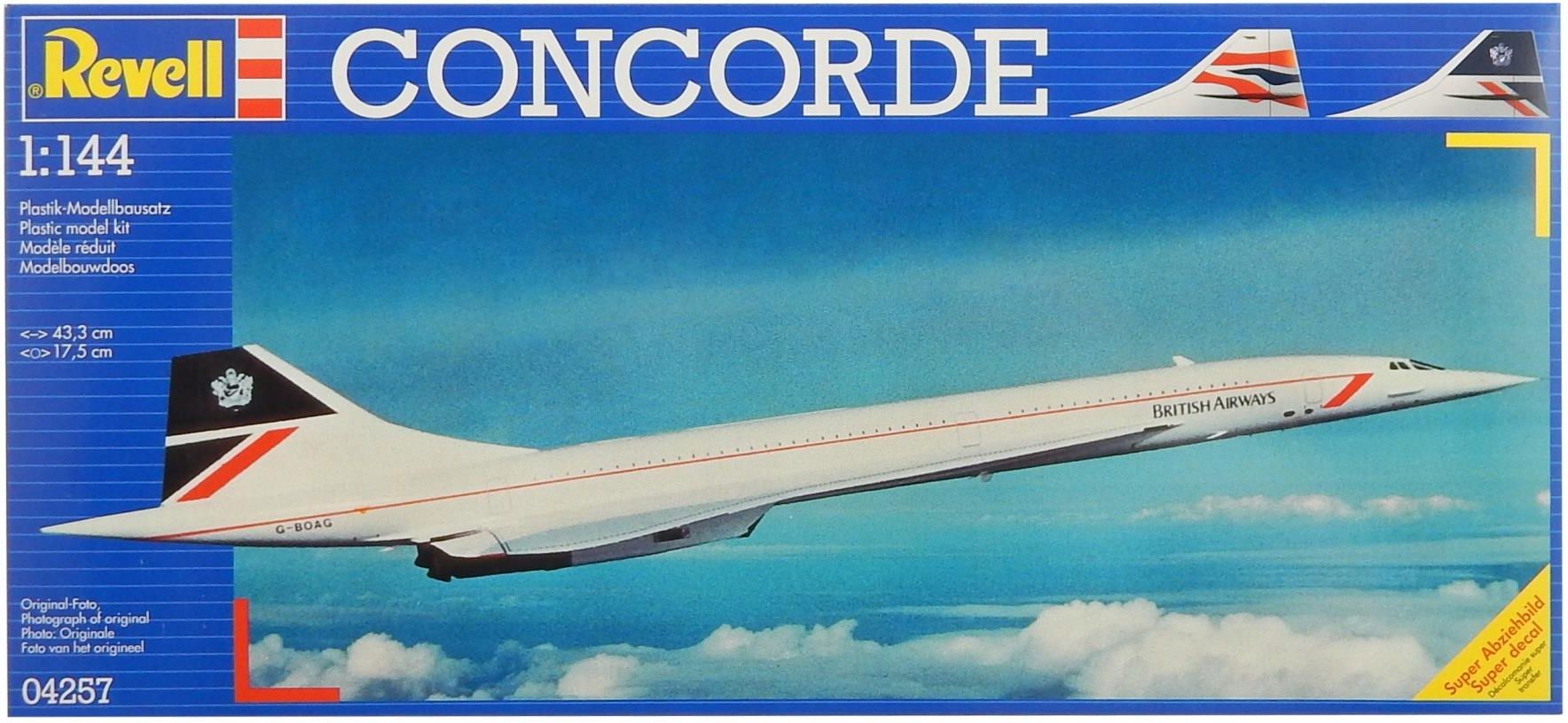 A8950 Model samolotu do sklejania Concorde - Ceny i opinie - Ceneo.pl