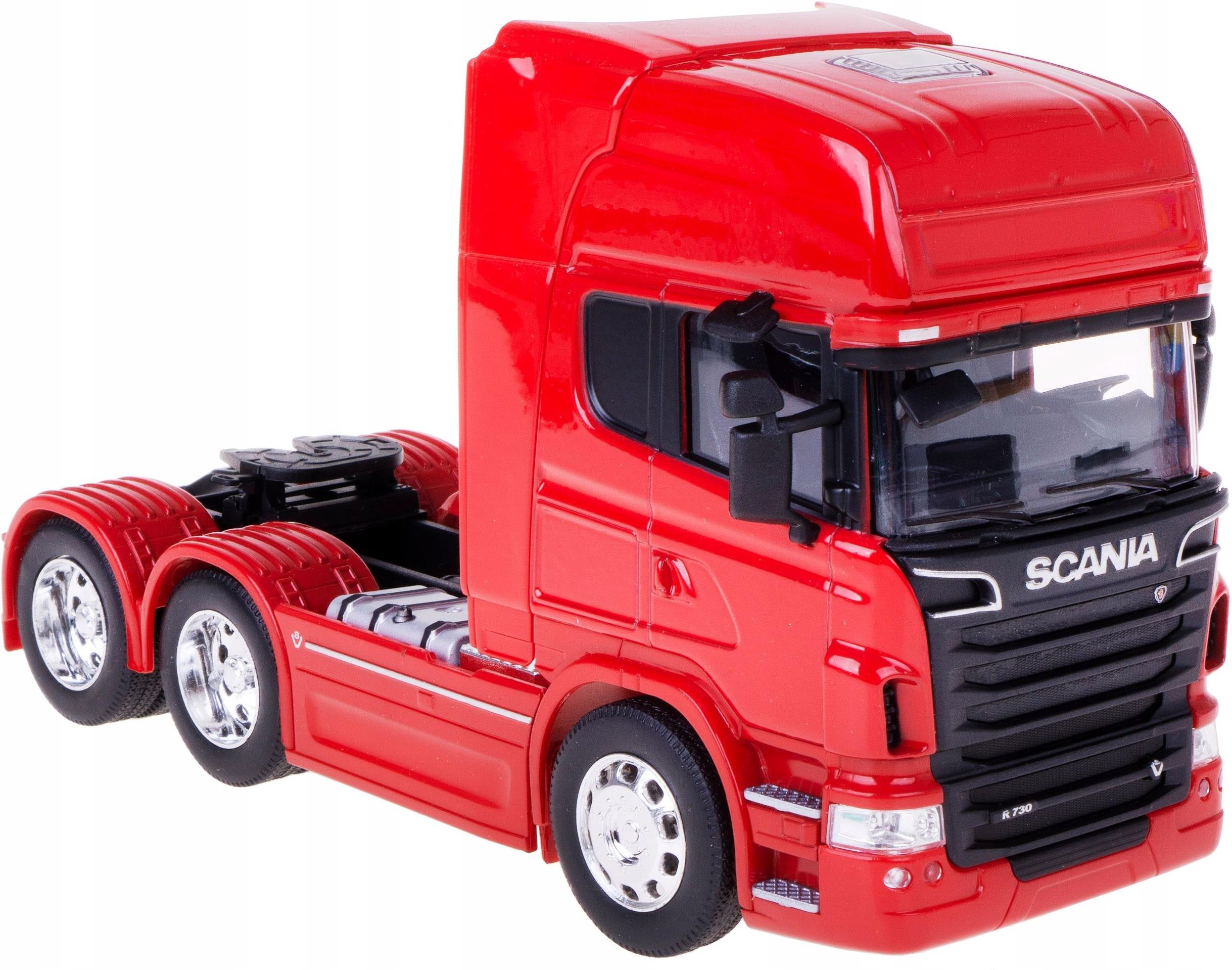 Scania V8 R730 Tir Ciągnik Siodłowy Welly 1:32 Red - Ceny i opinie ...