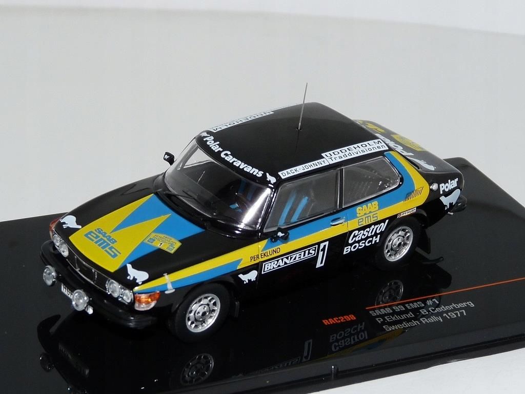 Saab 99 Ems #1 Eklund Sweden 1977 1:43 Ixo RAC298 - Ceny i opinie ...