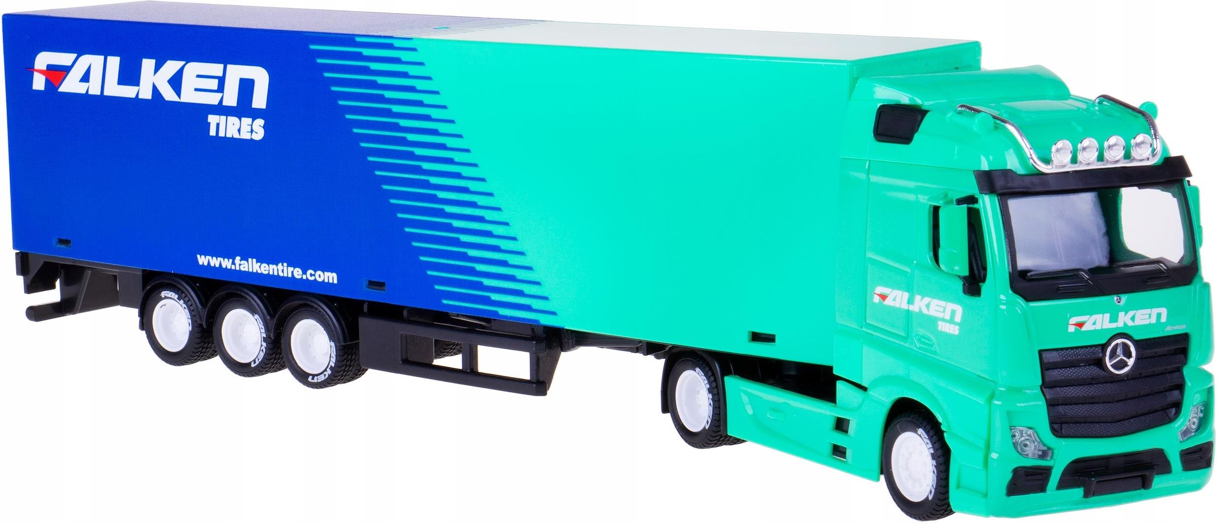 Tir Mercedes Actros Ciągnik Naczepa Bburago 1:43 Z - Ceny i opinie ...