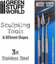 Green Stuff Sculpting Tools narzędzia 3 szt. - Ceny i opinie - Ceneo.pl