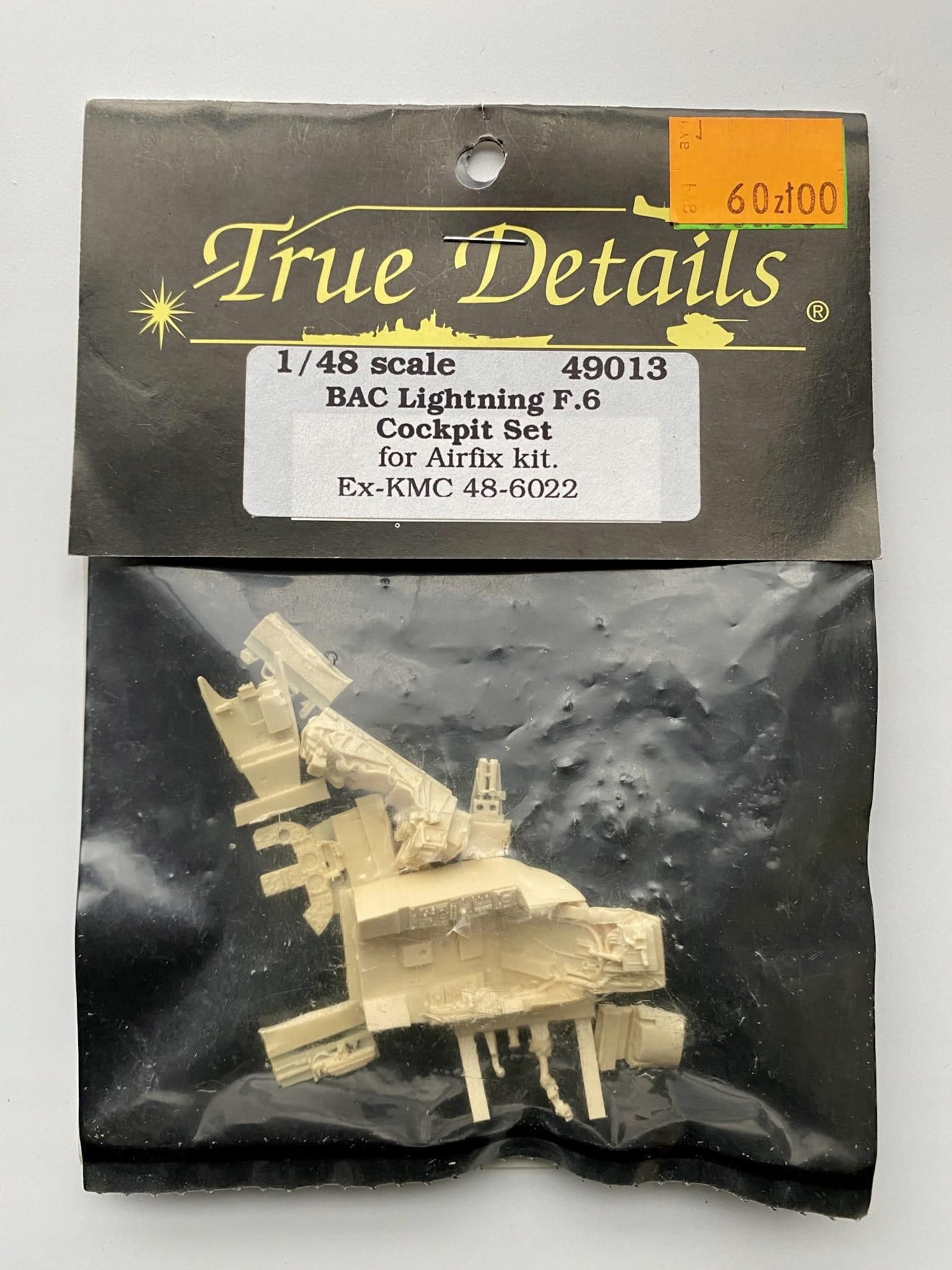 True Details 49013 1:48 Lightning F3/F6 Cockpit - Ceny i opinie - Ceneo.pl