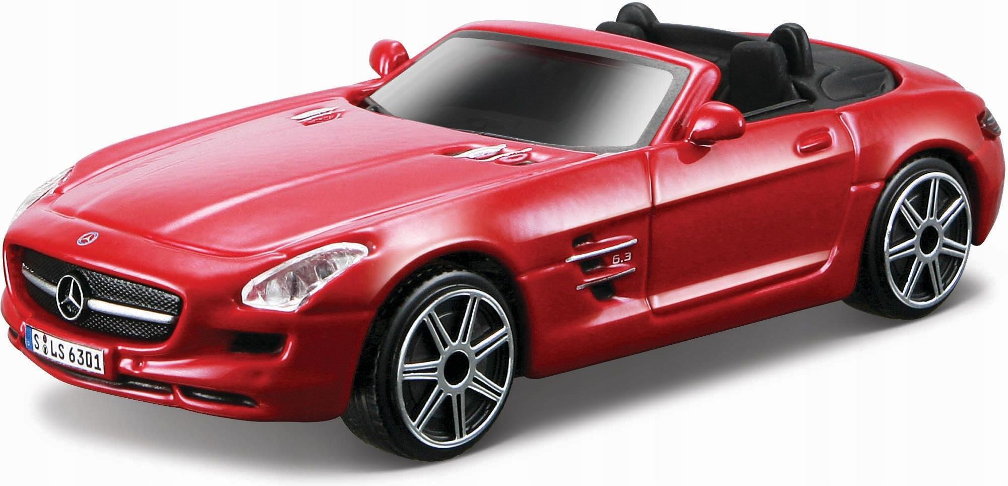 Mercedes-Benz Sls Amg Roadster Red 1:43 Bburago - Ceny i opinie - Ceneo.pl