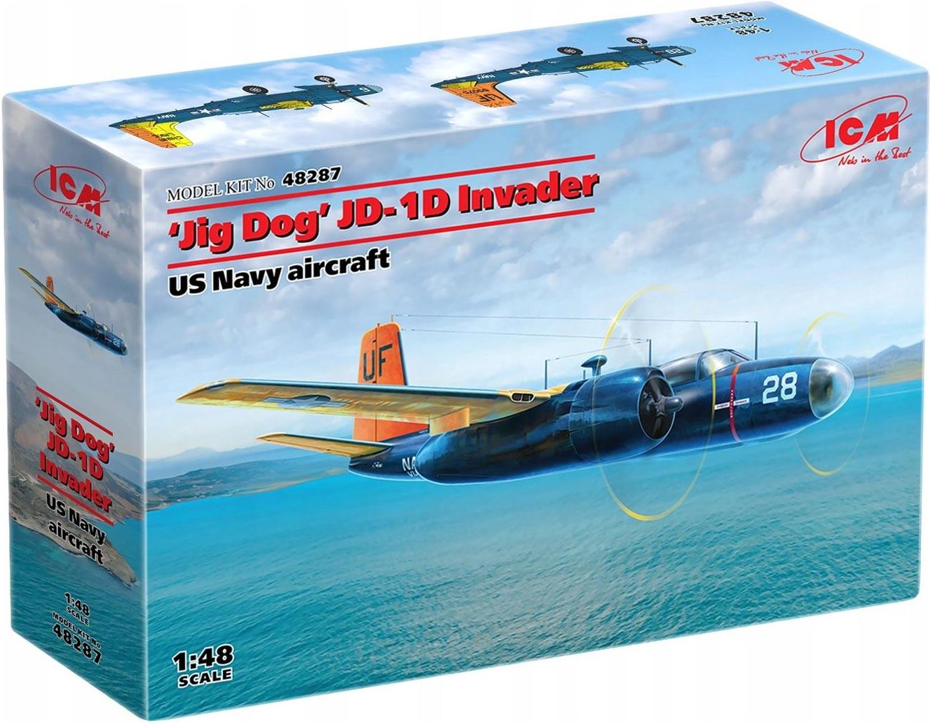 Samolot Douglas JD-1D Invader Jig-Dog 48287 ICM - Ceny i opinie - Ceneo.pl