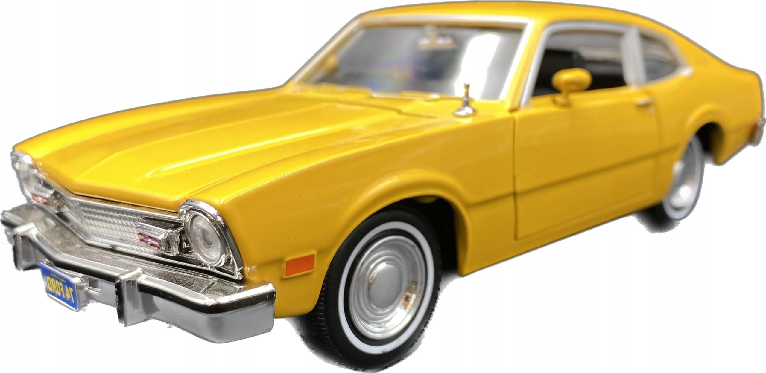 Ford Maverick 1974 yellow 1:24 Motormax 79042 - Ceny i opinie - Ceneo.pl