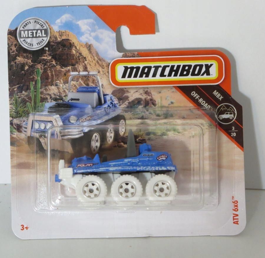 Matchbox 1:64 Atv 6x6 MB2018 - Ceny i opinie - Ceneo.pl