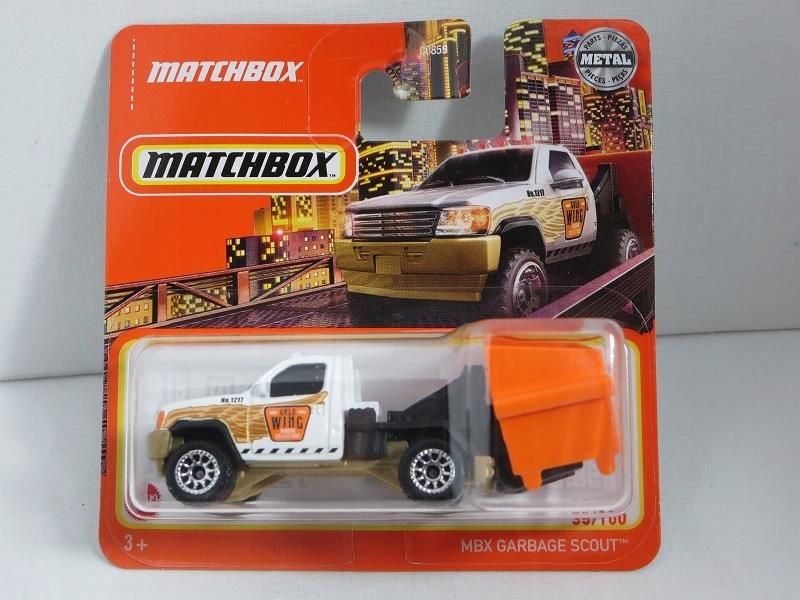 Matchbox 1:64 Mbx Garbage Scout white MB2021 - Ceny i opinie - Ceneo.pl