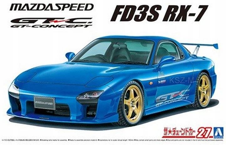 Aoshima 06147 Mazdaspeed FD3S RX-7 '99 1/24 - Ceny i opinie - Ceneo.pl