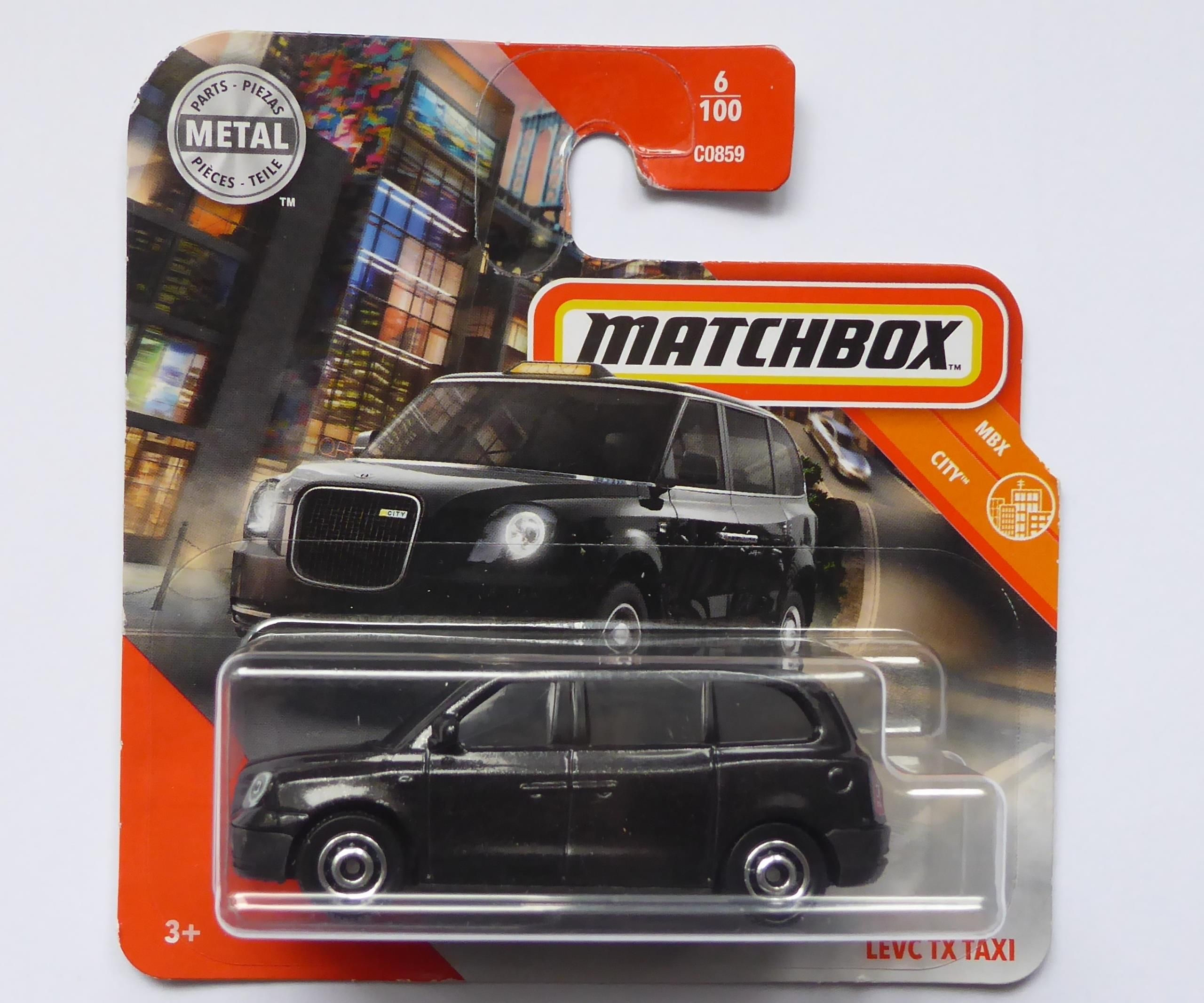 Mattel Matchbox Levc Tx Taxi - Ceny i opinie - Ceneo.pl