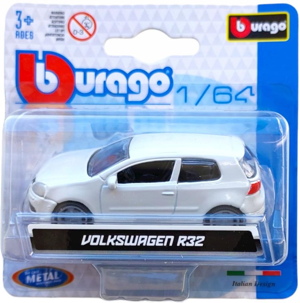 Bburago Burago Volkswagen Golf R32 skala 1:64 - Ceny i opinie - Ceneo.pl