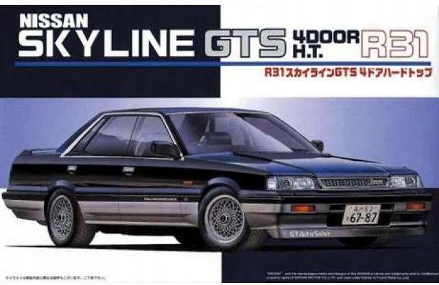 Nissan R31 Skyline Gts 4-door Fujimi 1:24 - Ceny i opinie - Ceneo.pl