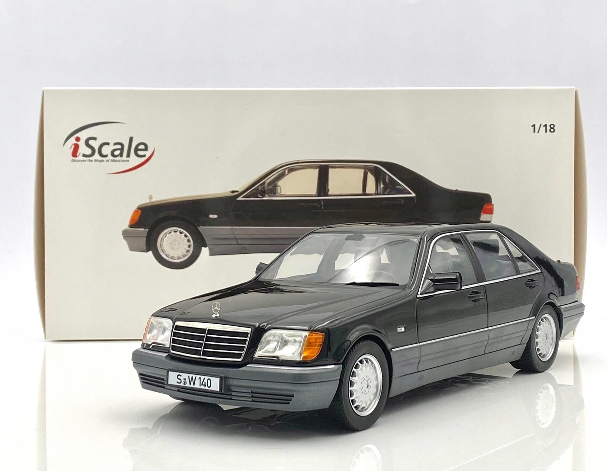 Mercedes-Benz S500 (W140) iscale 1:18 - Ceny i opinie - Ceneo.pl