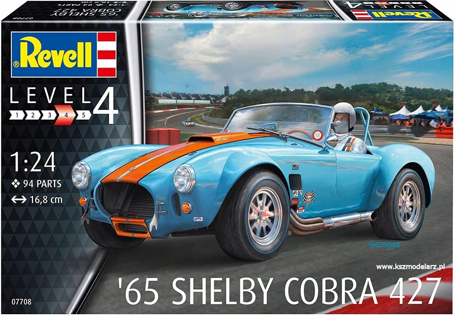 Revell 07708 Samochód '65 Shelby Cobra 427 - Ceny i opinie - Ceneo.pl
