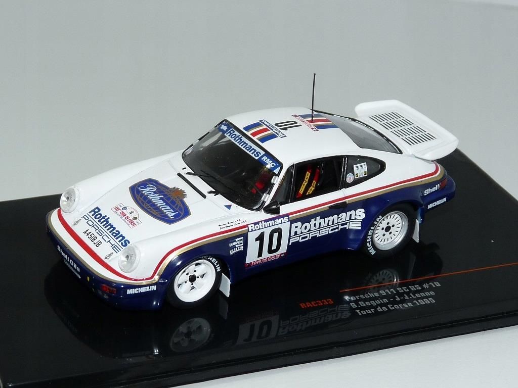 Porsche 911 Sc Rs #10 B.Beguin TdC 1985 1:43 Ixo - Ceny i opinie - Ceneo.pl