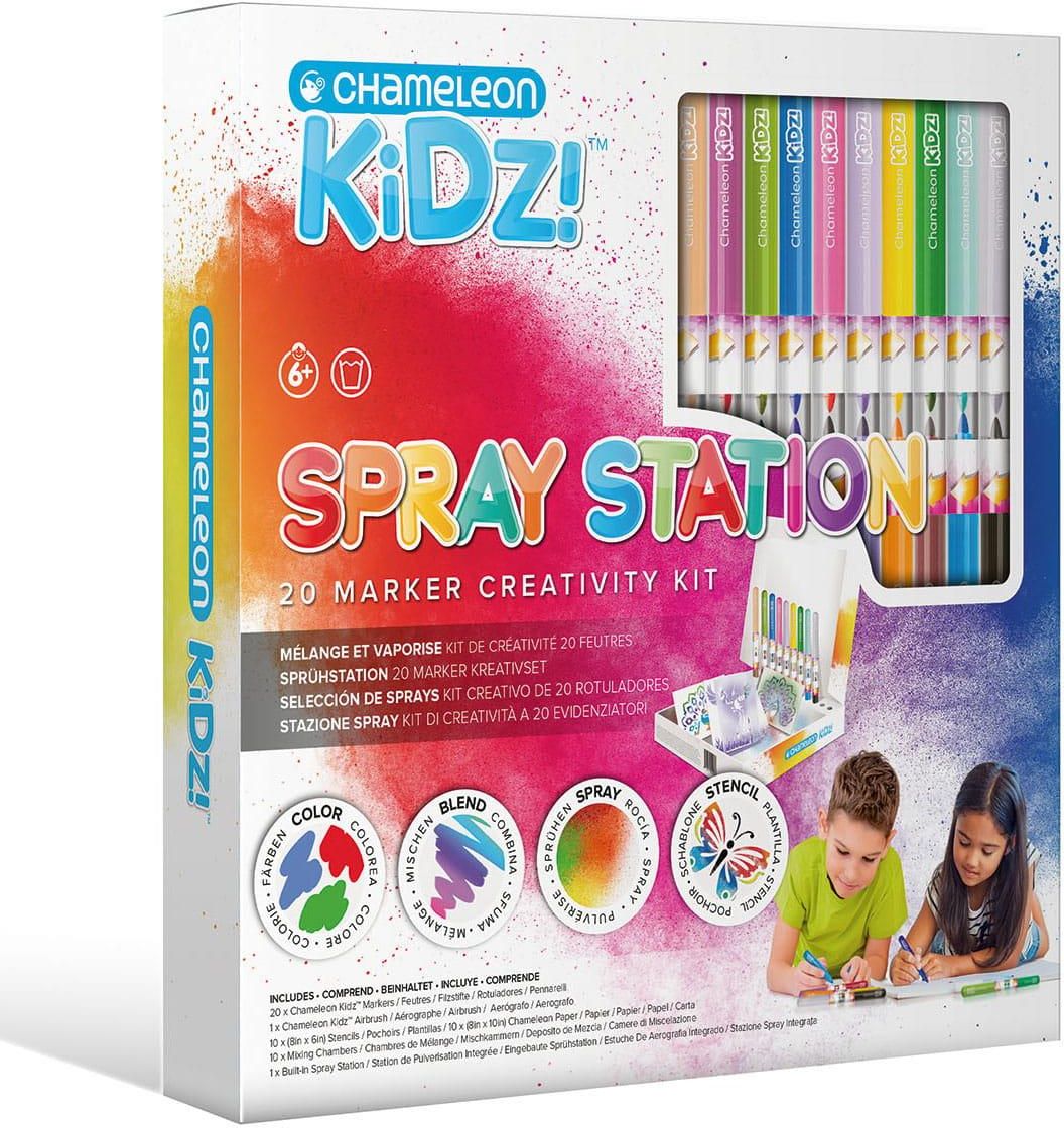 Chameleon Kidz Spray Station 20 Color - Ceny i opinie - Ceneo.pl