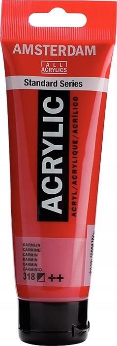 Farba akryl Amsterdam 20ml 318 Karmin - Ceny i opinie - Ceneo.pl