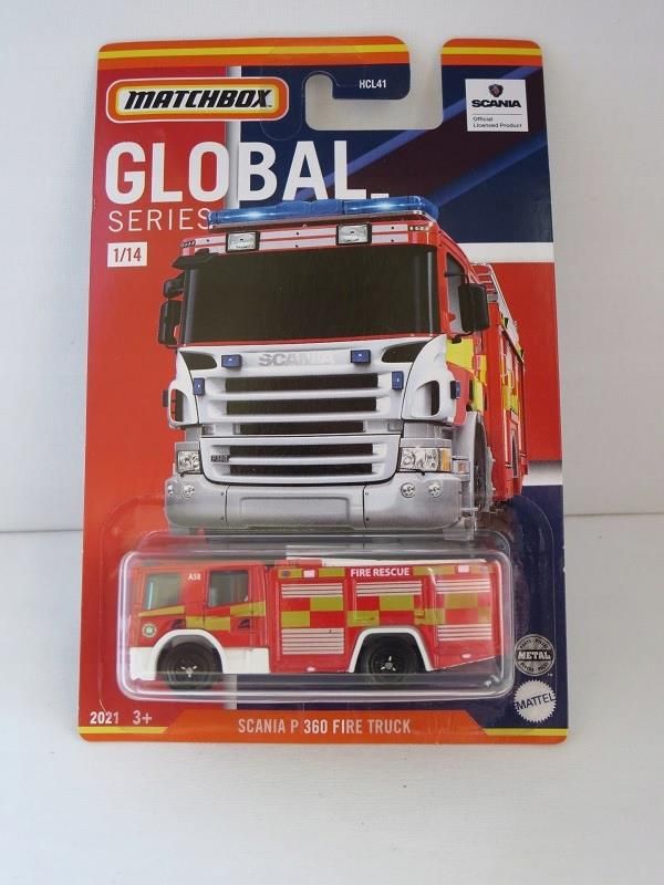 Matchbox 1:64 Best of Scania P360 Fire Truck (1) - Ceny i opinie - Ceneo.pl