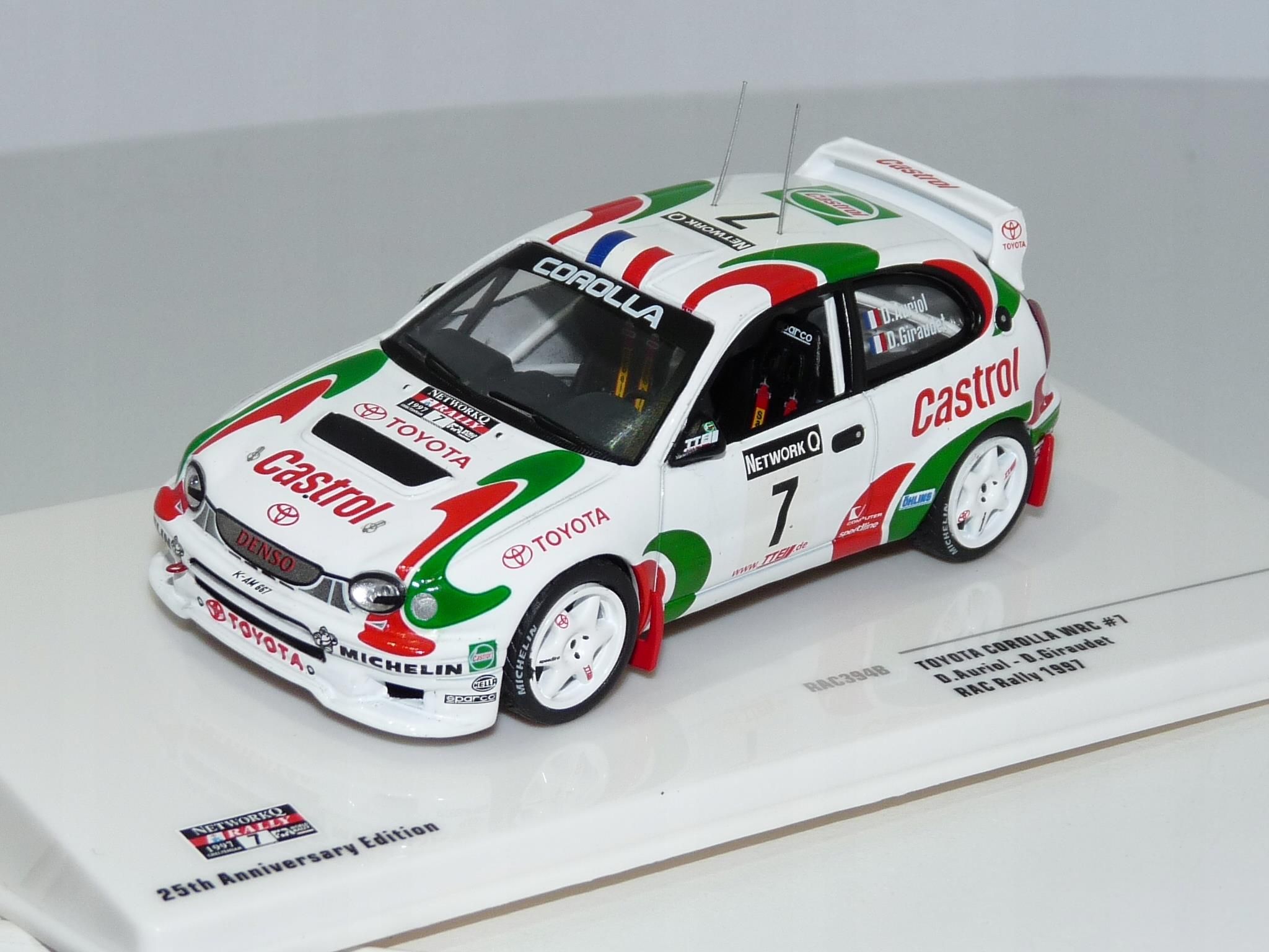 Toyota Corolla Wrc #7 D.Auriol Rac 1997 1:43 Ixo - Ceny i opinie - Ceneo.pl