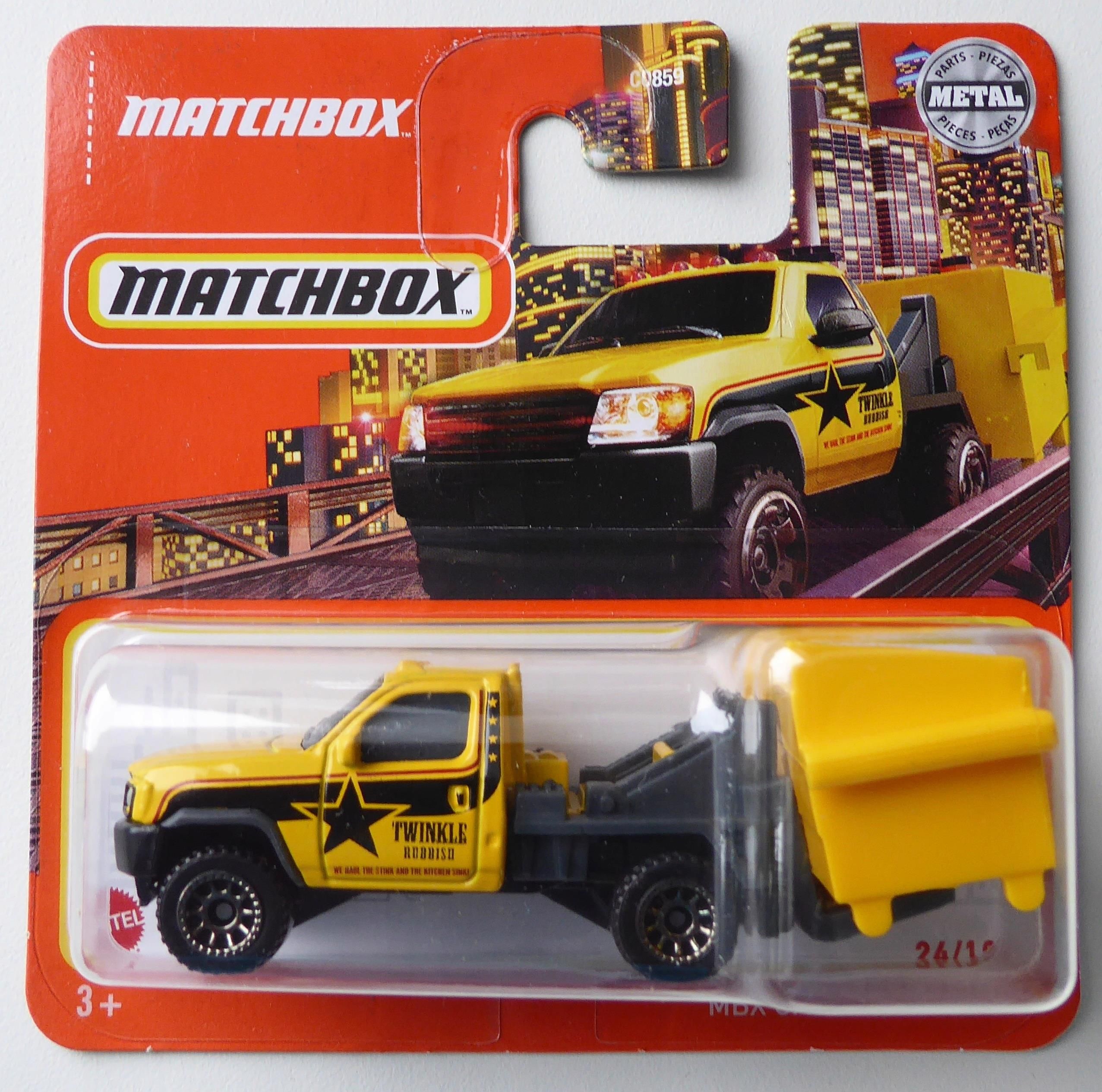 Mattel Matchbox Mbx Garbage Scout - Ceny i opinie - Ceneo.pl