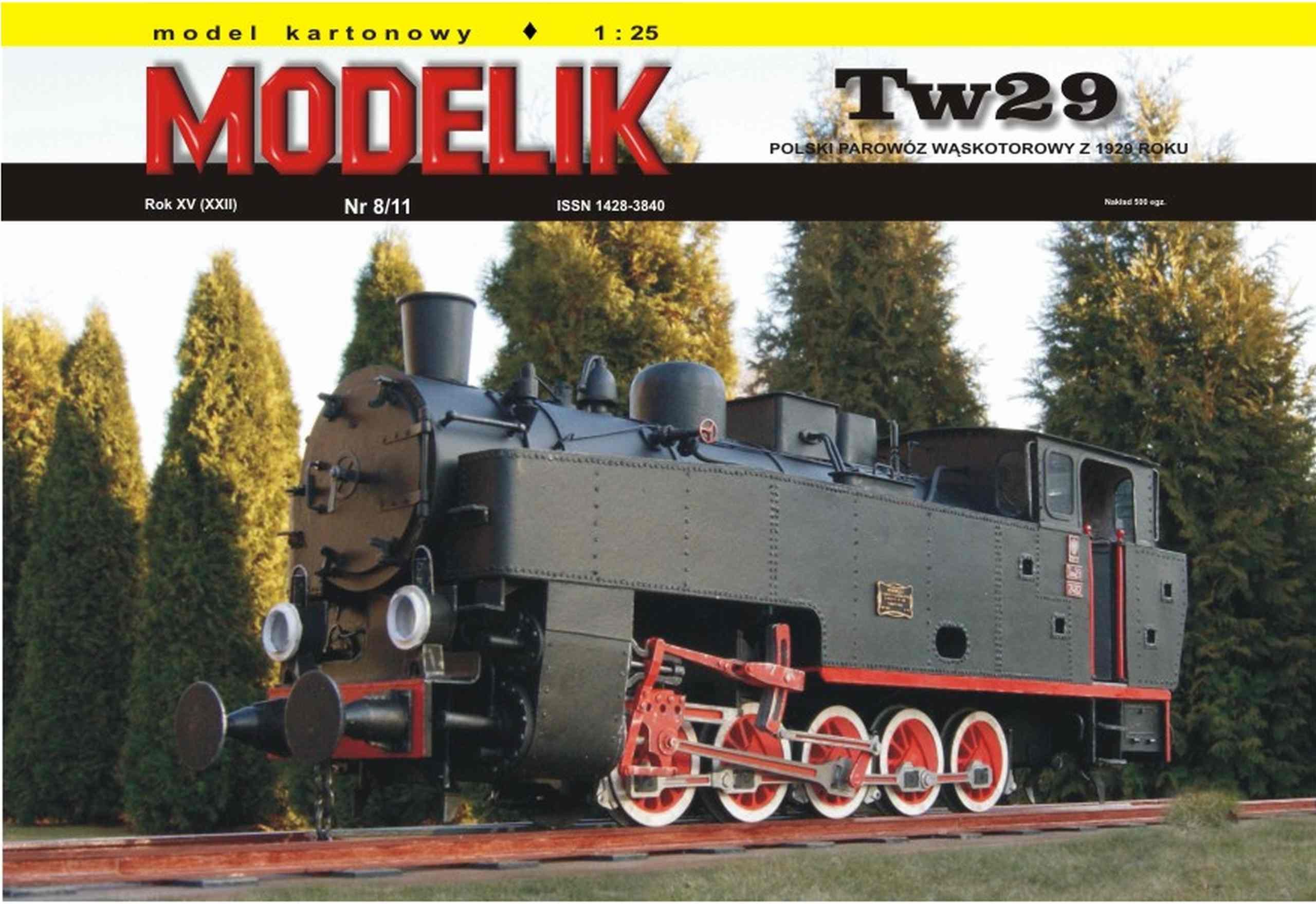 Modelik 8/11 Tw29 polski parowóz wąskotorowy 1:25 - Ceny i opinie ...