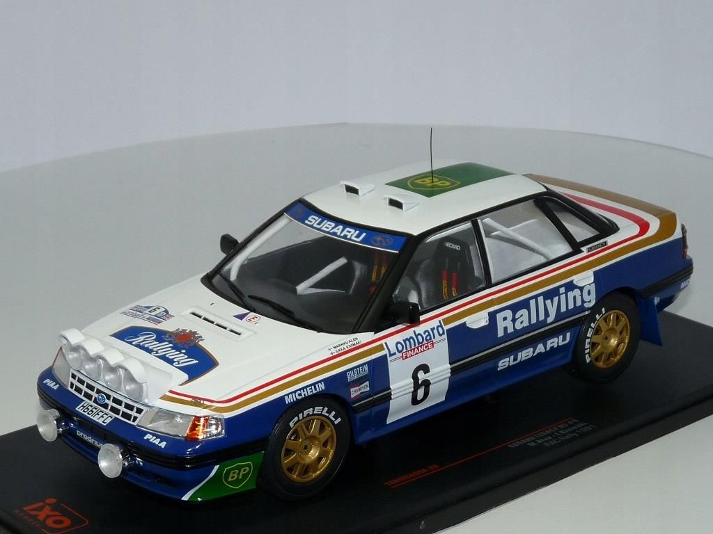 Subaru Legacy Rs #6 M.Alen Rac Rally 1991 1:18 Ixo - Ceny i opinie ...