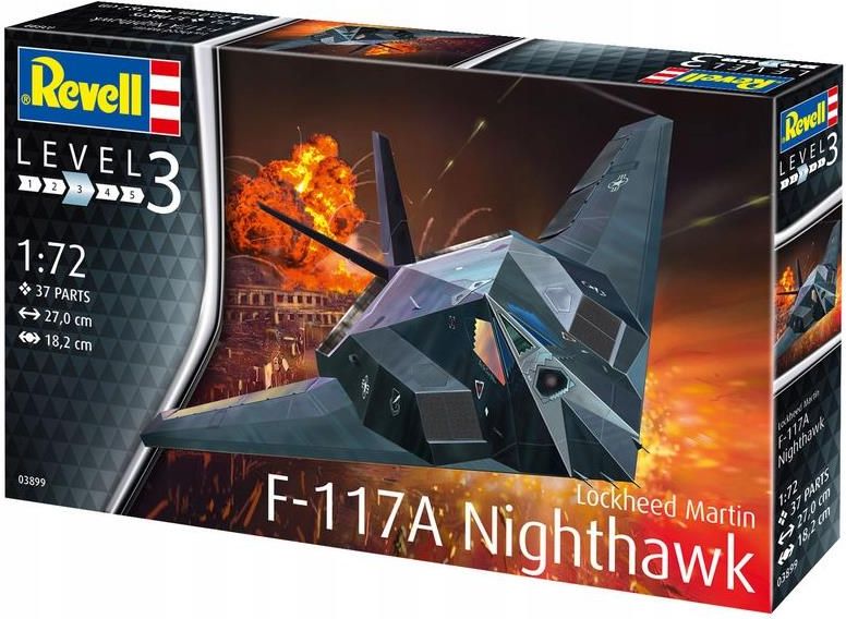 Lockheed Martin F-117A Nighthawk Revell 03899 - Ceny i opinie - Ceneo.pl