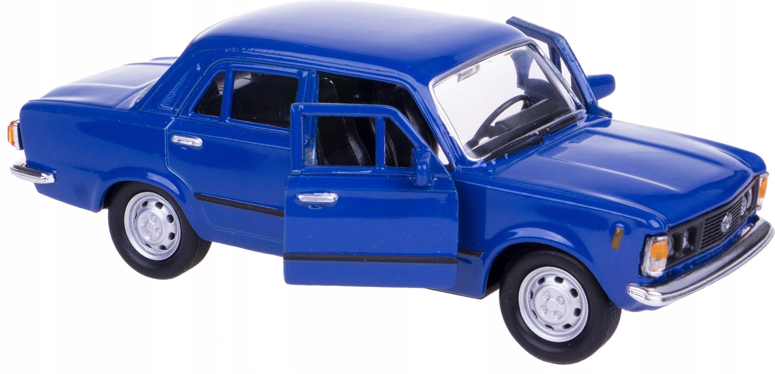 Fiat 125P Metalowy Model Welly 1:34/39 Niebieski - Ceny i opinie - Ceneo.pl