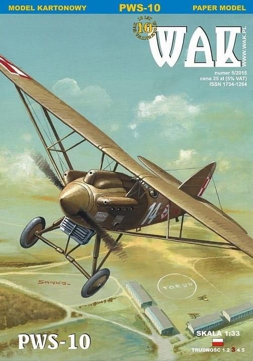 Samolot myśliwski PWS-10, Wak 5/2015 - Ceny i opinie - Ceneo.pl