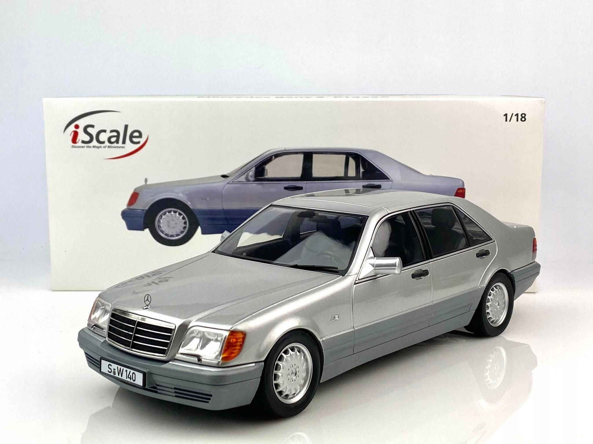 Mercedes-Benz S500 (W140) 1994-98 iScale 1:18 - Ceny i opinie - Ceneo.pl