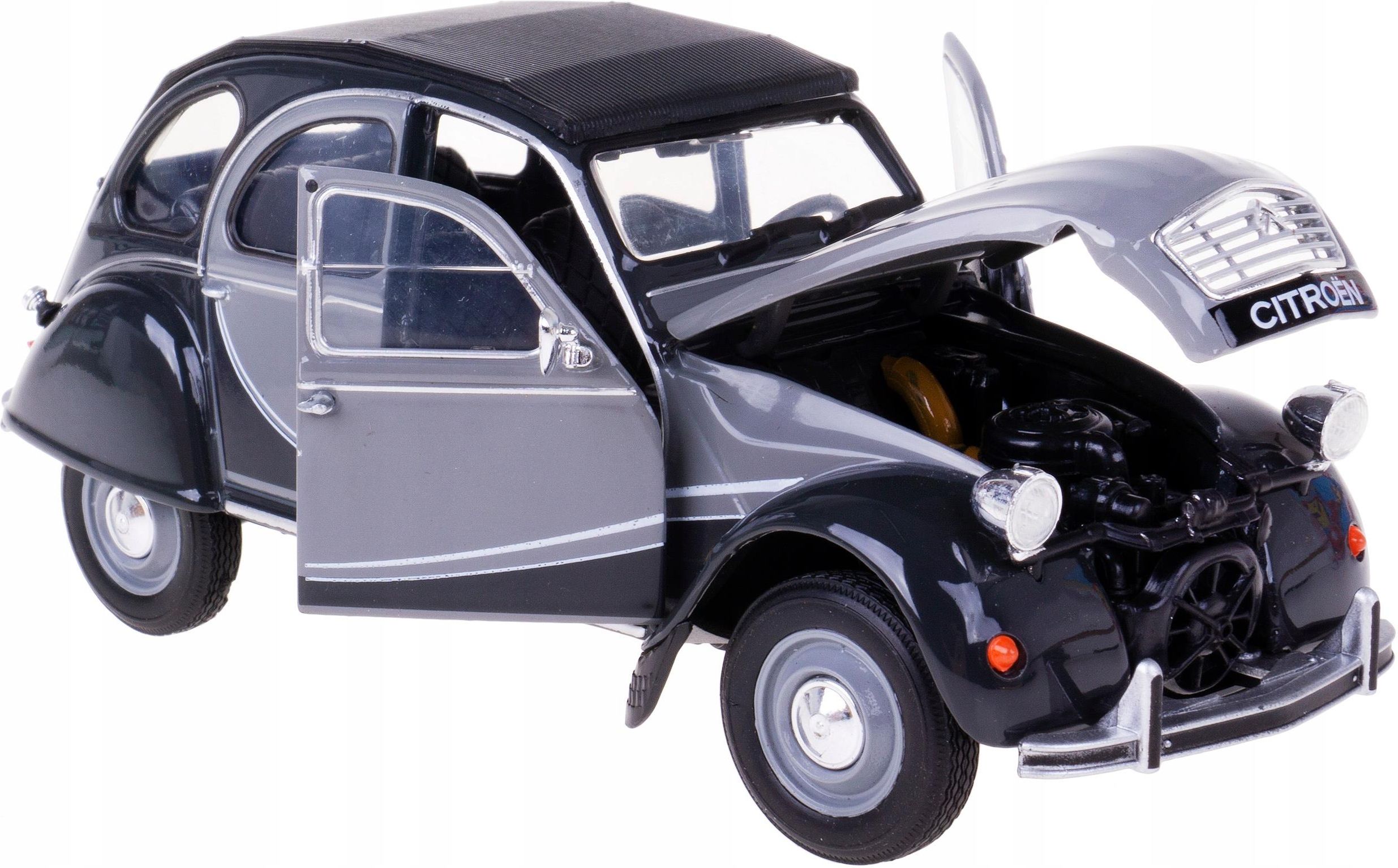 Citroen 2CV 6 Charleston Model Metal Welly 1:24 Sz - Ceny i opinie ...