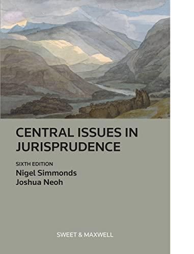 Central Issues in Jurisprudence Simmonds, Nigel - Literatura ...