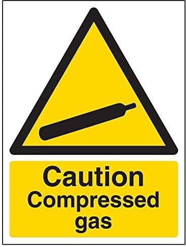 V Safety Vsafety Znaki 6A010An S Caution Compressed Gas Znak ...