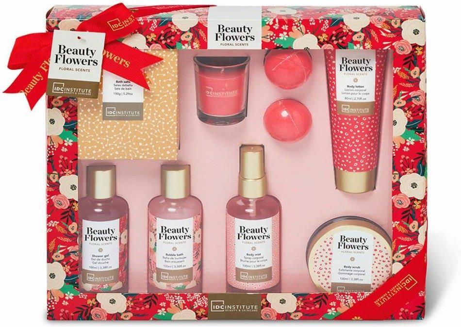 Idc Institute Zestaw Do Kąpieli Beauty Flowers Floral Scents 9 Części ...