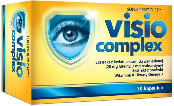 Mbm Pharma Visio Complex 30kaps. - Opinie i ceny na Ceneo.pl