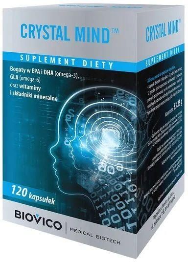 Biovico Crystal Mind 120Kaps. - Opinie i ceny na Ceneo.pl