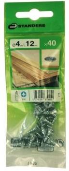Standers Wkręt 4x12mm 40szt. - Opinie i ceny na Ceneo.pl