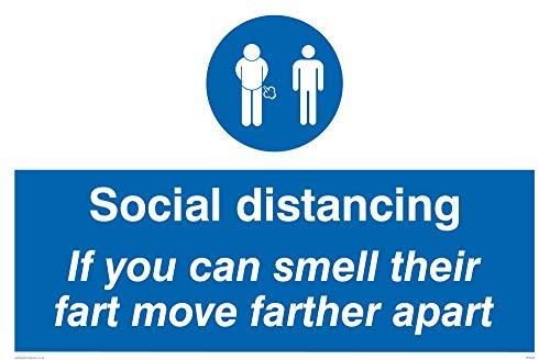 Viking Signs 'Social Distancing If You Can Zapach Their Fart Move ...