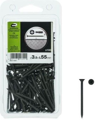Standers Wkręt Do Płyt G-K 3.5x55 100szt. - Opinie i ceny na Ceneo.pl