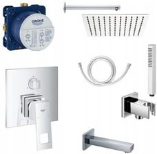 Zestaw podtynkowy Grohe Zestaw Wannowy Podtynkowy Eurocube 24094000 ...