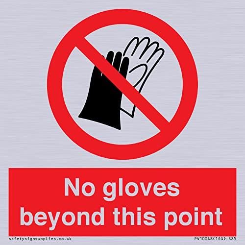 Viking Signs Znak No Gloves Beyond This Point 85 X Mm S85 - Ceny i ...