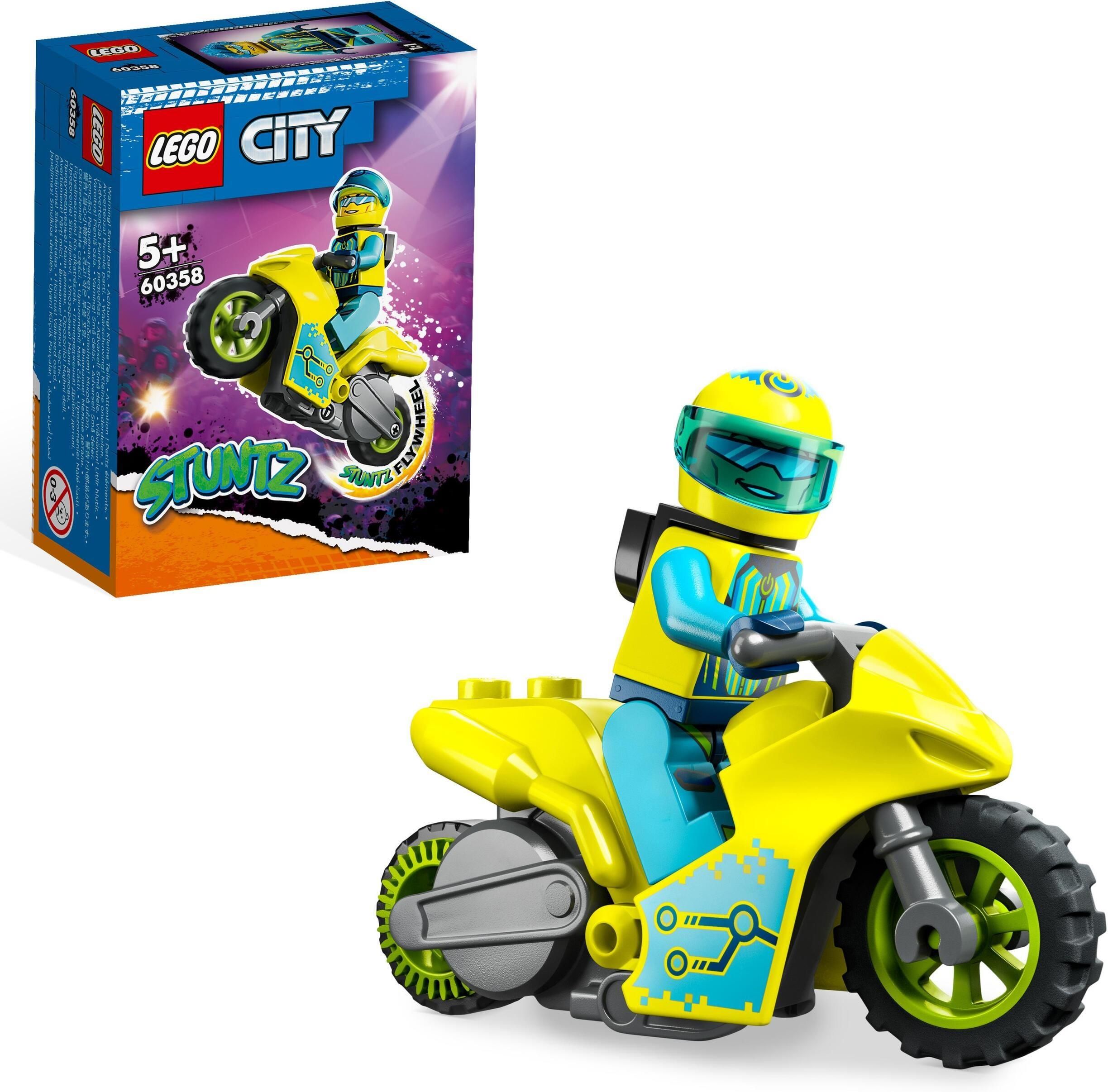 LEGO City 60358 Cybermotocykl kaskaderski - Ceny i opinie - Ceneo.pl