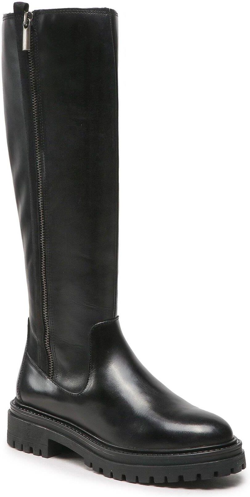 Geox Kozaki D Iridea R D26HRR 00043 C9999 Czarny - Ceny i opinie - Ceneo.pl