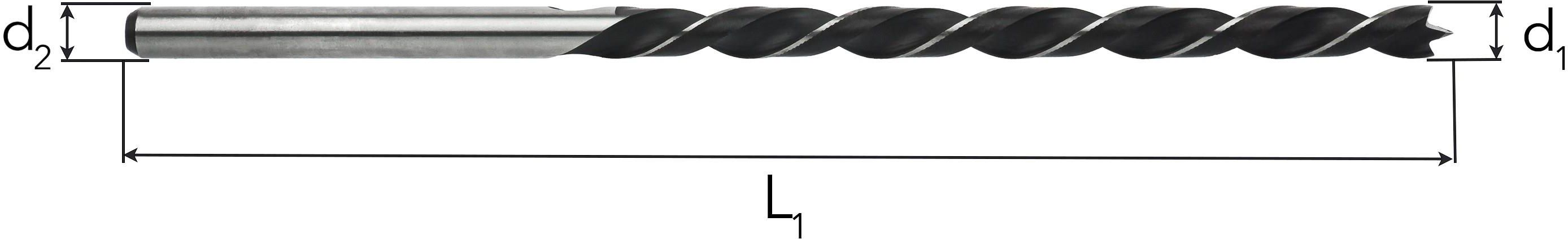 Wiertło Melver Fi 4X300 Wiertło Do Drewna Spiralne Professional ...