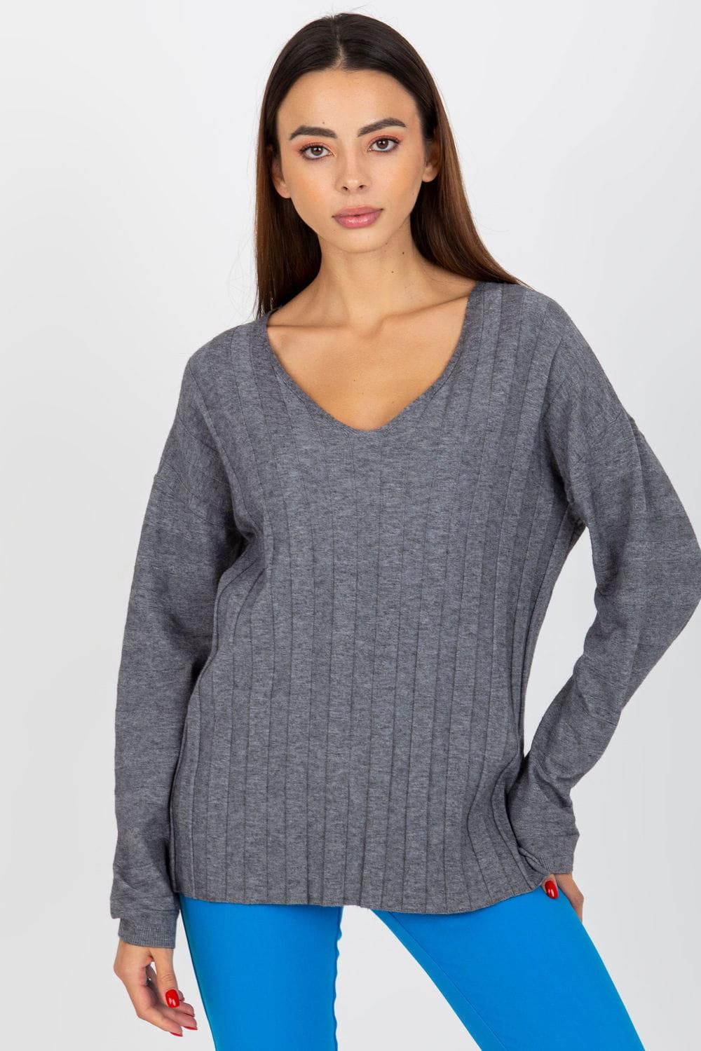 Sweter Damski Model VI-SW-20233.19 Dark Grey - Coco Angelo - Ceny i ...